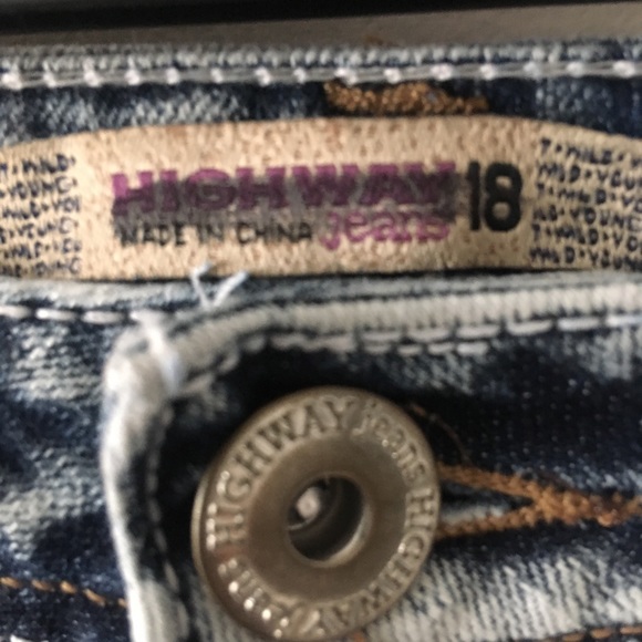 Highway Jeans | Jeans | Highway Jeans Capri Style Jeans Size 8 | Poshmark